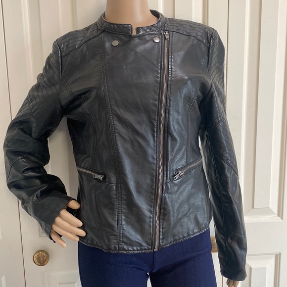 Xhilaration | Jackets & Coats | Xhilaration Womens Lxl Black Faux ...